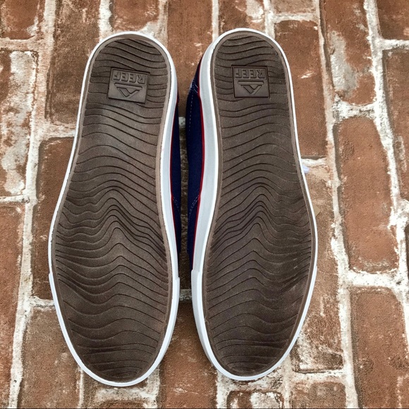Reef | Shoes | Reef Deckhand 3 Tx Navy Americana Mens Boat Shoes | Poshmark